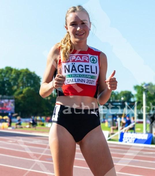 Lilly Nägeli 8. an der U20-EM in Tallin | LC Uster